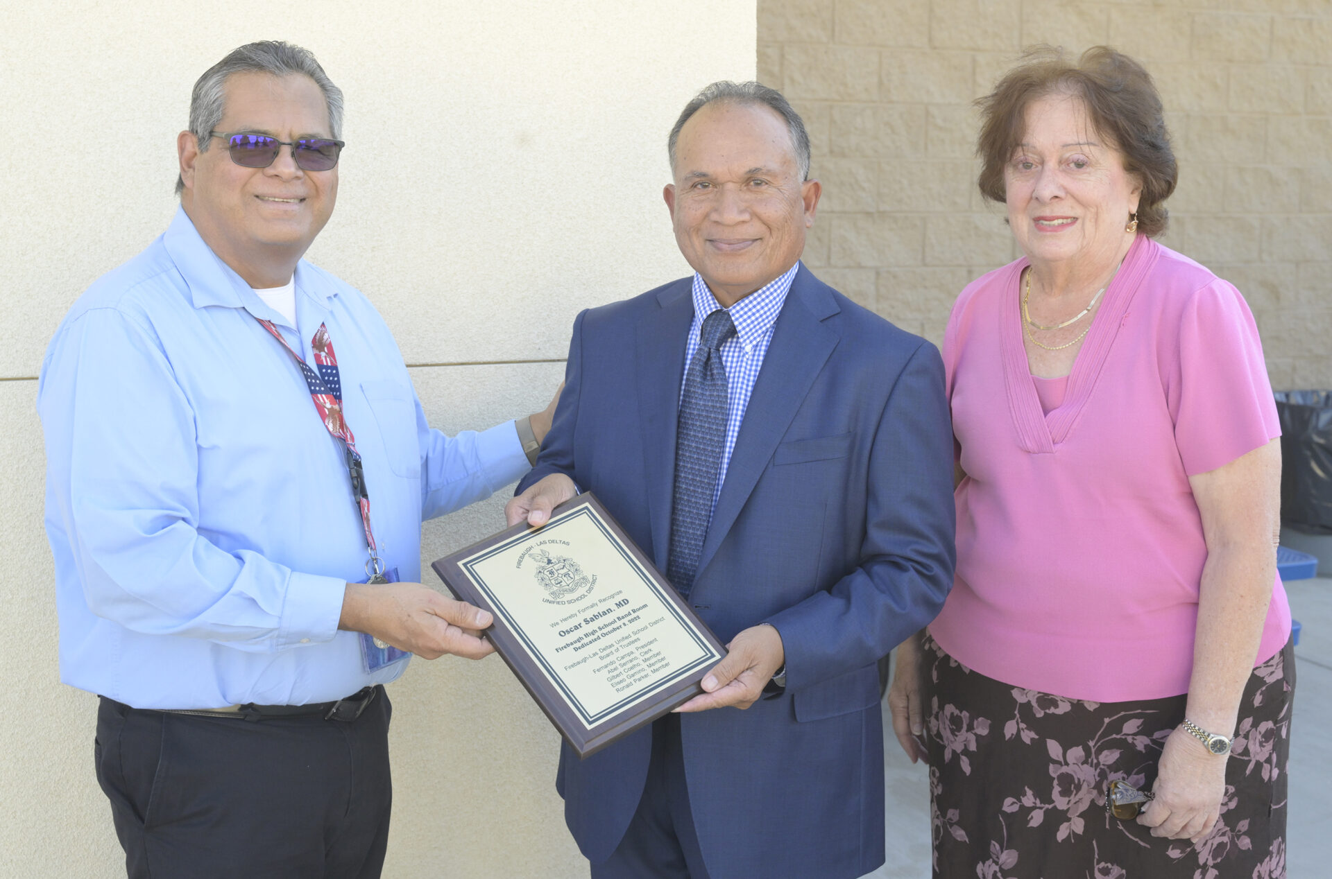 Firebaugh High dedicates band and wrestling rooms to community Leaders ...