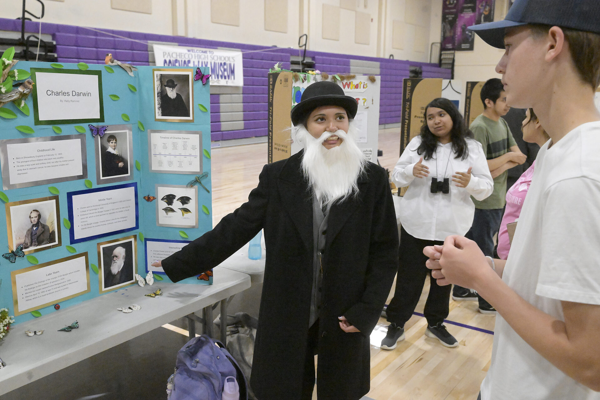 Biology students create and host science wax museum - The Westside Express
