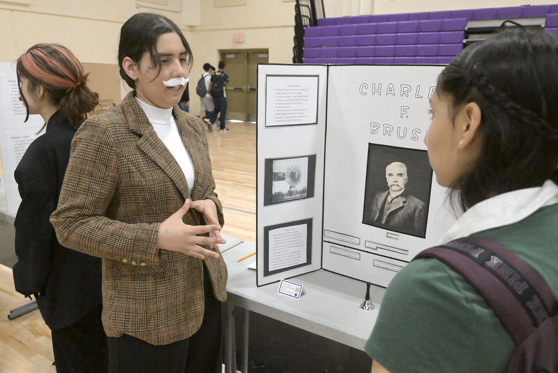 Biology students create and host science wax museum - The Westside Express