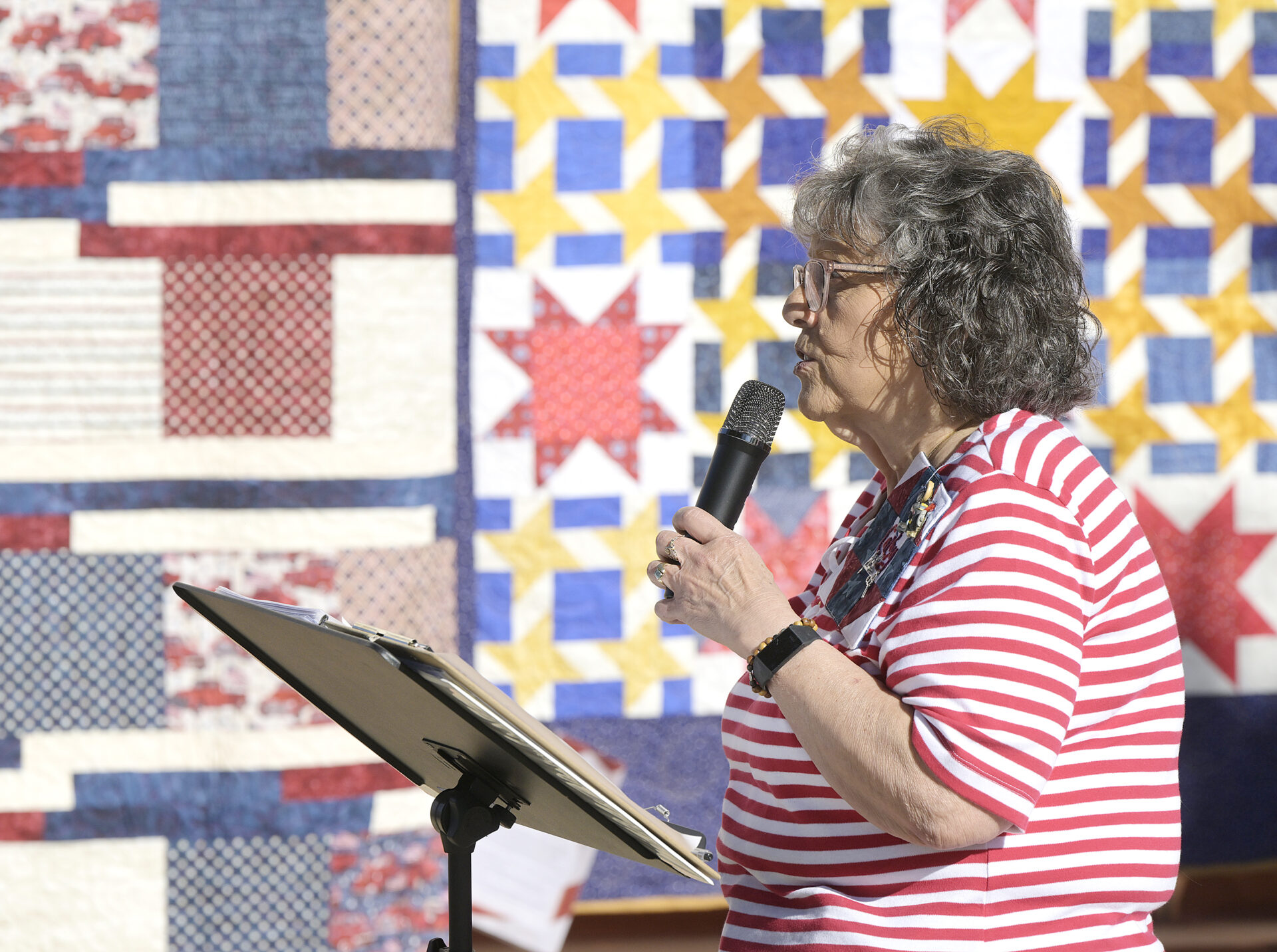 Pumpkin Patch Quilt Show returns with patriotic flair and local honors ...